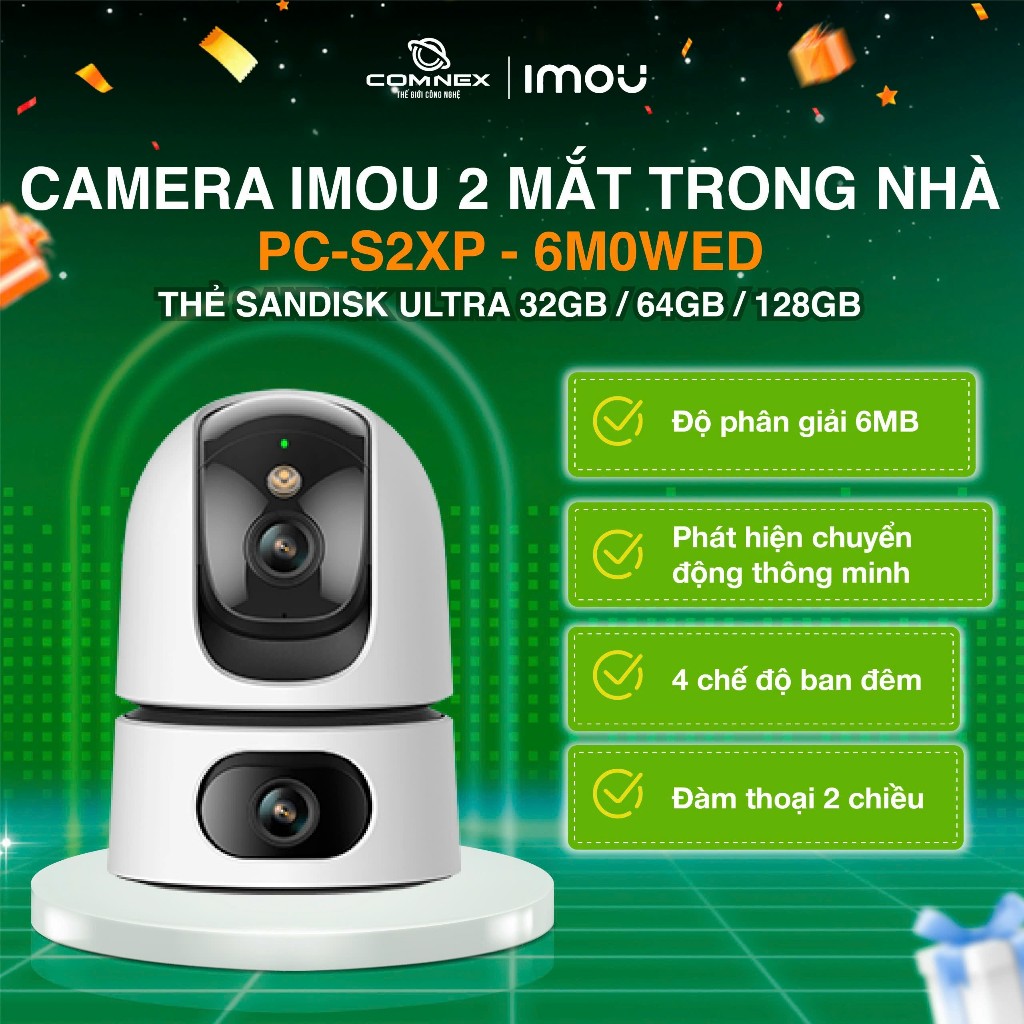 Imou Binocular Camera 10MP 6MP Wifi Ranger Dual | Indoor | Genuine [HN ...