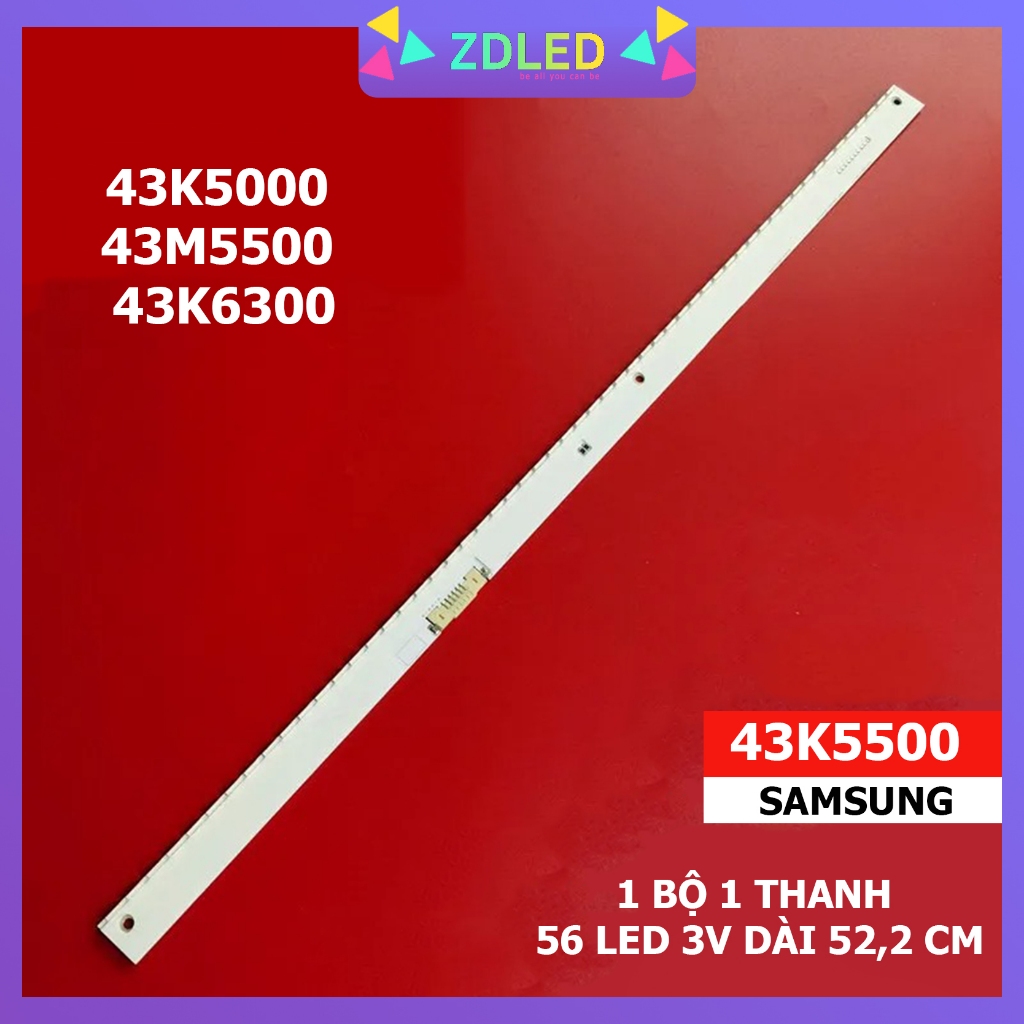 Samsung TV LED bar 43k5500 - Install original TV 43K5000 43M5500 43K6300 - 1 set of 1 border LED ...