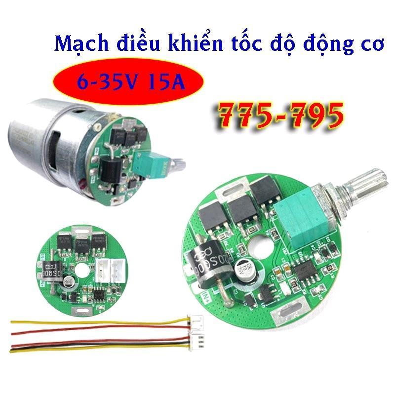 Motor Speed Control Circuit 775, 795 DC 6-35V 15A | Shopee Philippines