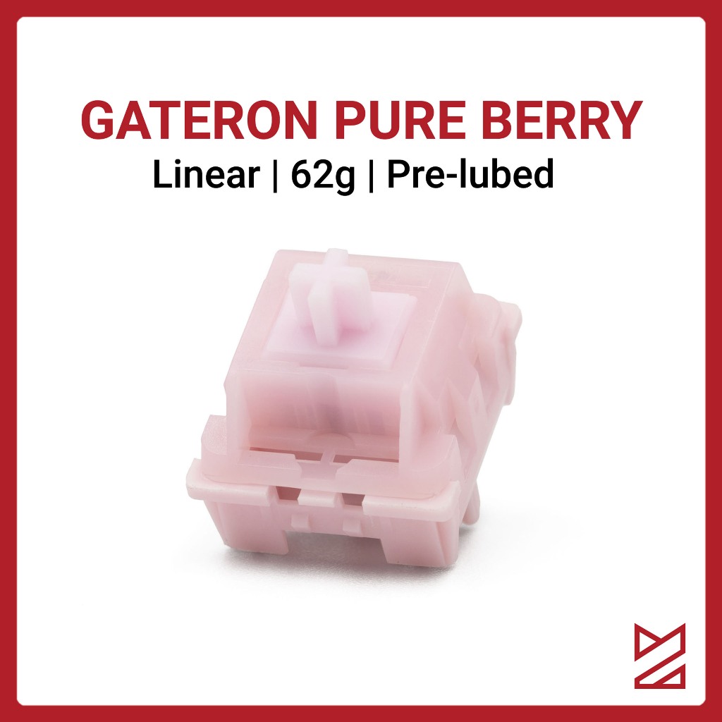Gateron Pure Berry switch - Mechanical keyboard switch | Shopee Philippines