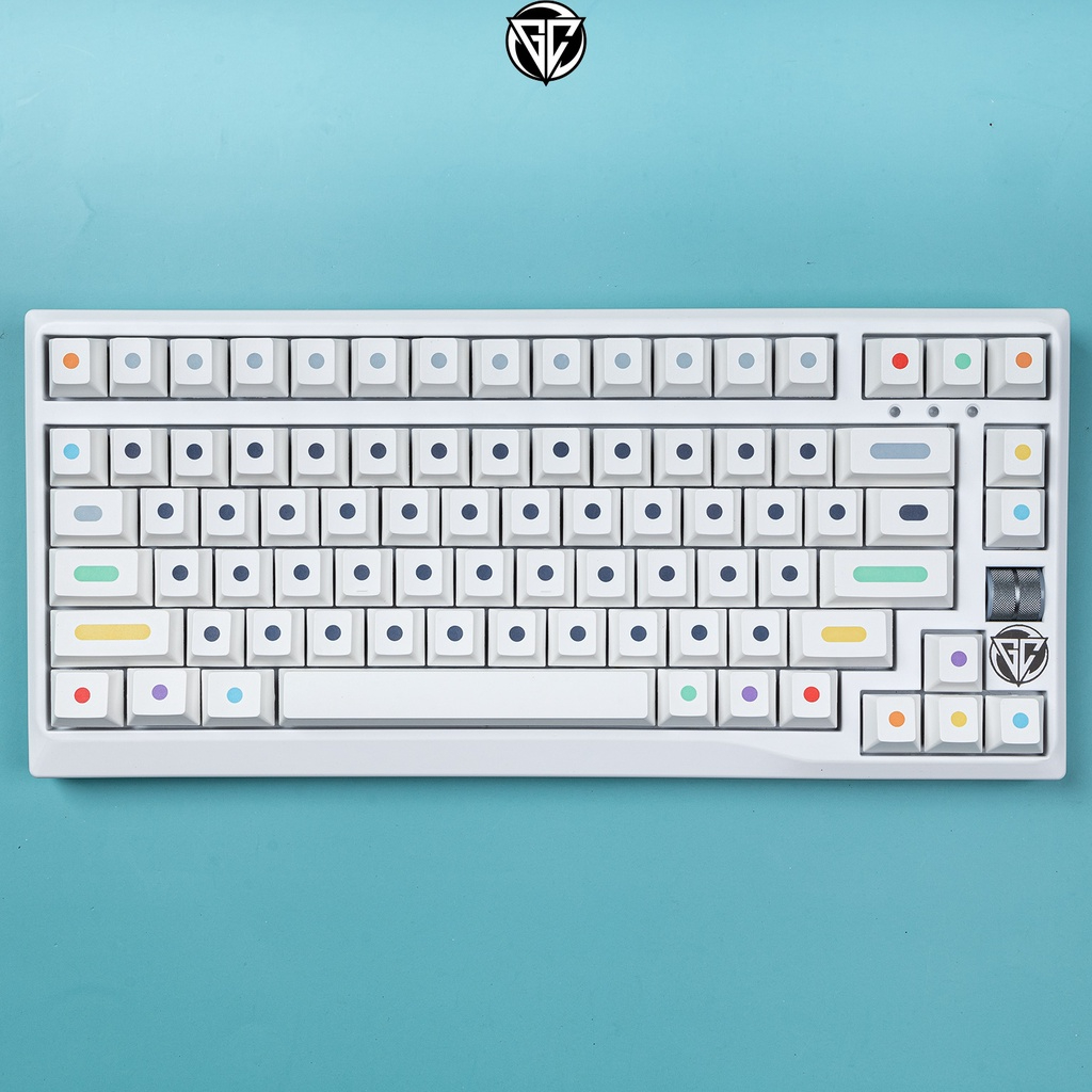 Keycap GMK DOTS Clone 130 buttons Thick PBT Cherry Profile mechanical ...