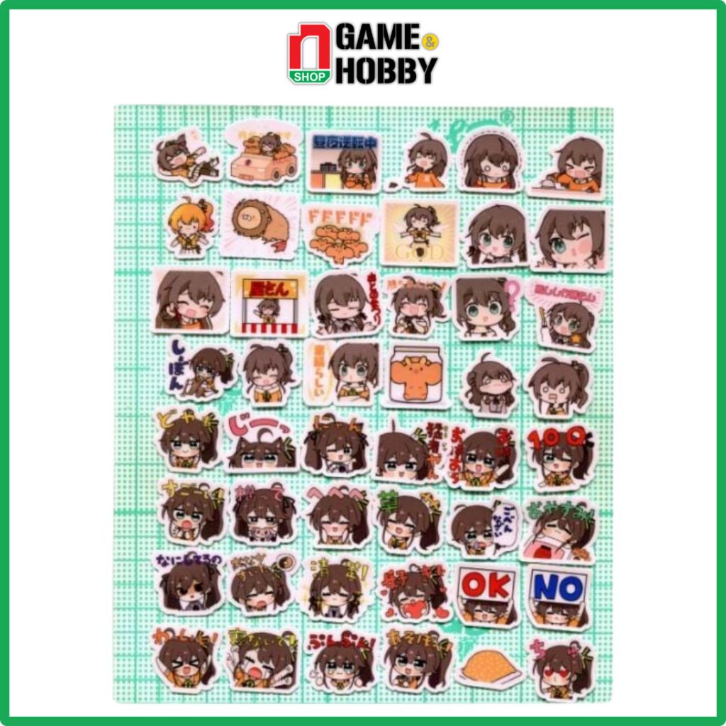 Vtuber Hololive expressive emoji sticker | Shopee Philippines