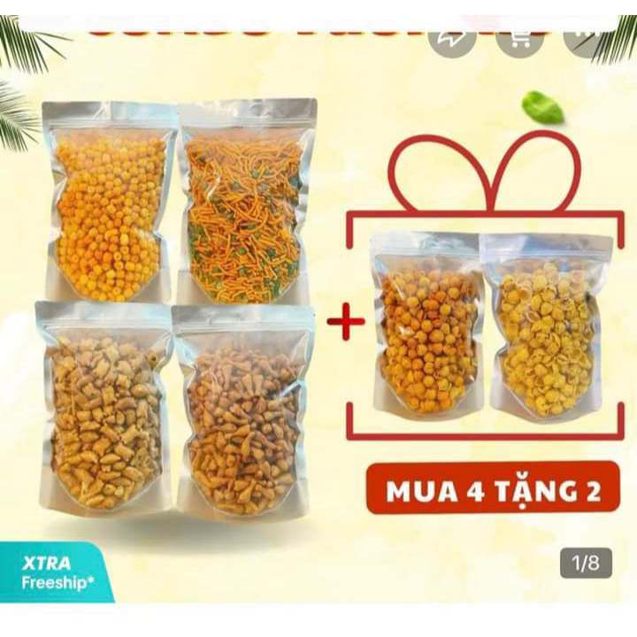 Snack combo, childhood combo, buy 4 get 2 free (2400g) | Shopee Philippines