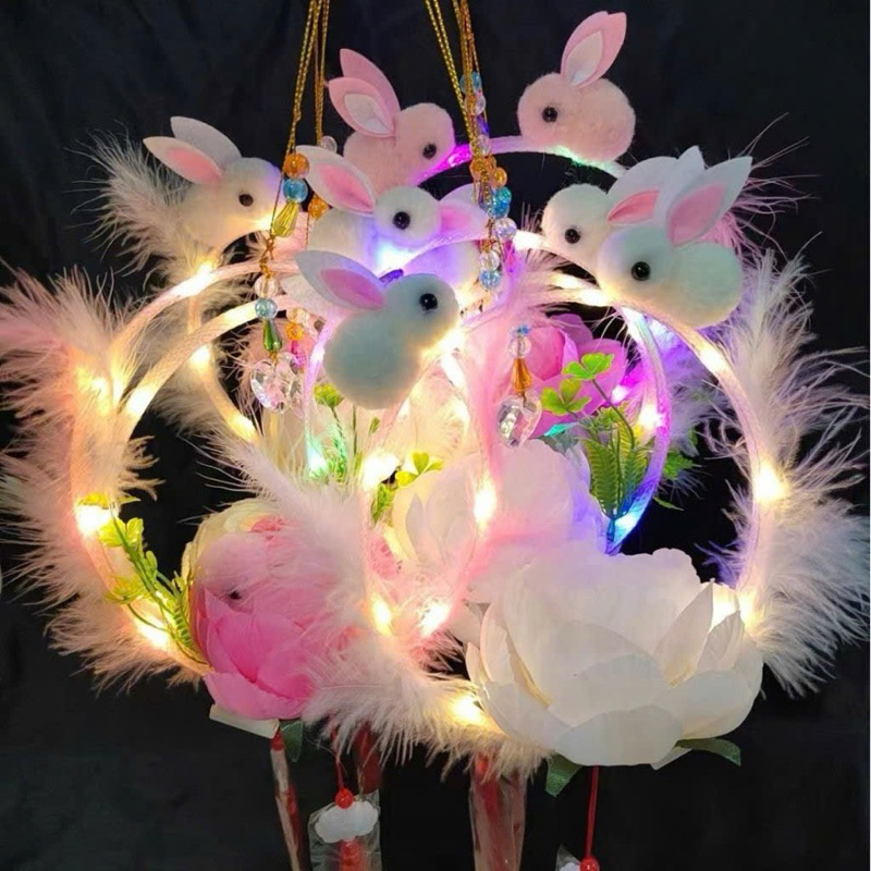 Mid-Autumn lantern with jade rabbit lamp | Shopee Philippines