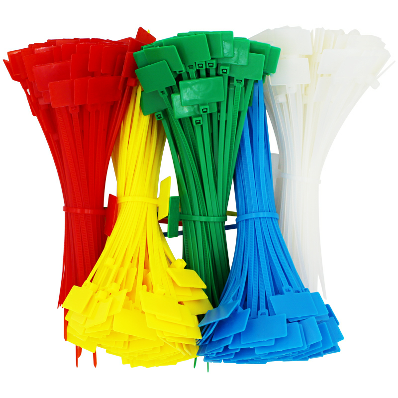 100 Marking straps - label drawstrings - square drawstrings - label ...