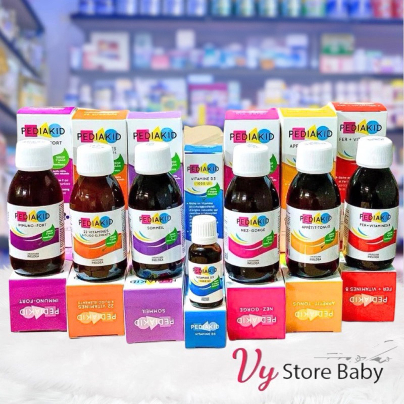 Pediakid French syrup - 22 vitamins/ Appetit tonus/ Sommeil/ Iron Fe ...