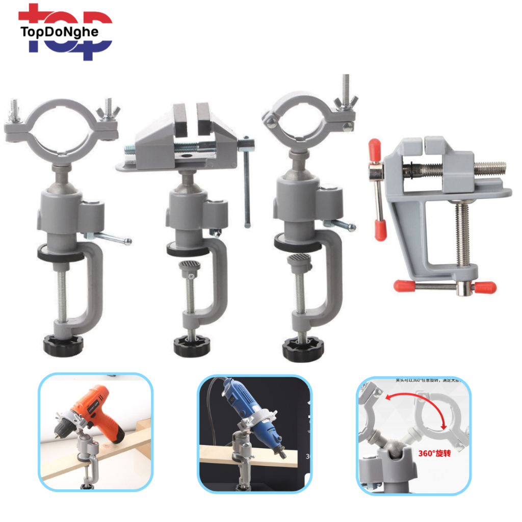 Table Clamp Grinder Holder, Modern Bench Grinder Clamp Convenient 360 ...