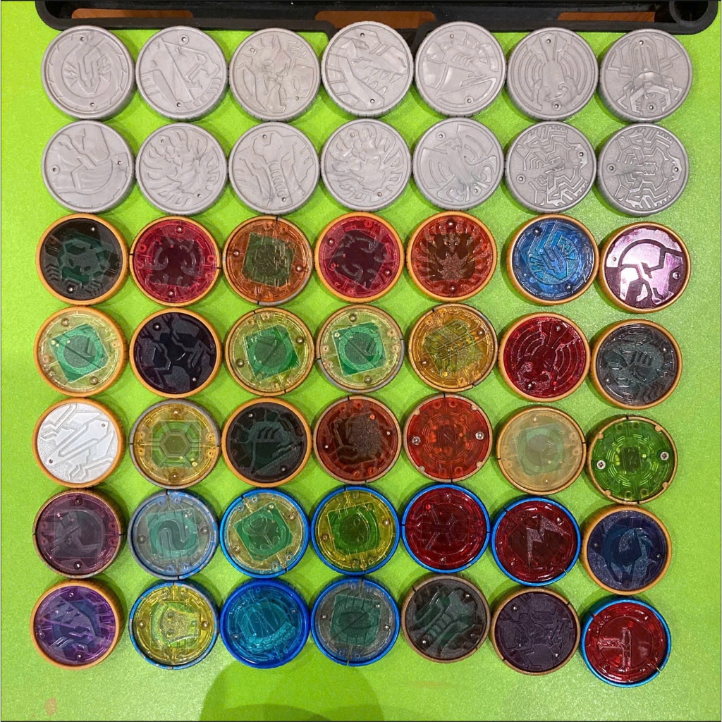 Kamen Rider OOO's Dx Series OOO/ O Medals Coin Toy | Shopee Philippines