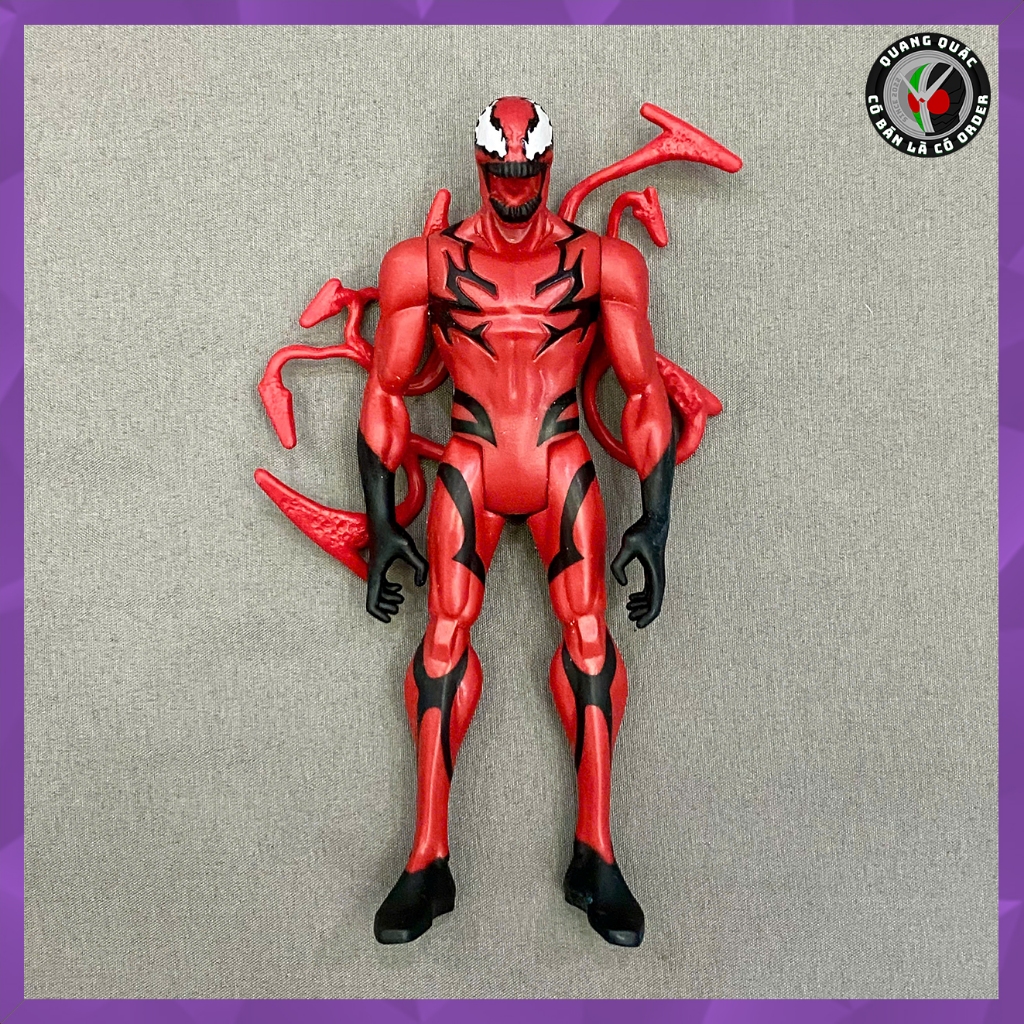 Genuine Hasbro Spider-Man Carnage 6 Inch Toy Figure - Marvel Spider Man ...