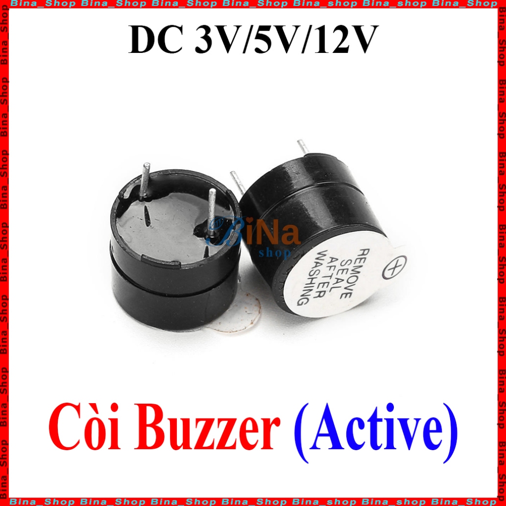 Buzzer Active DC 5V DIY Siren 3V/5V/12V | Shopee Philippines