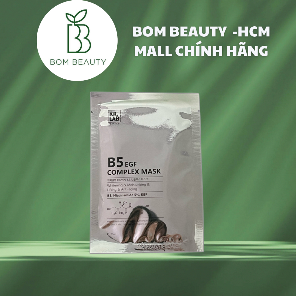 B5 KR.LAB B5 EGF COMPLEX MASK regenerates soft, smooth and rejuvenated ...