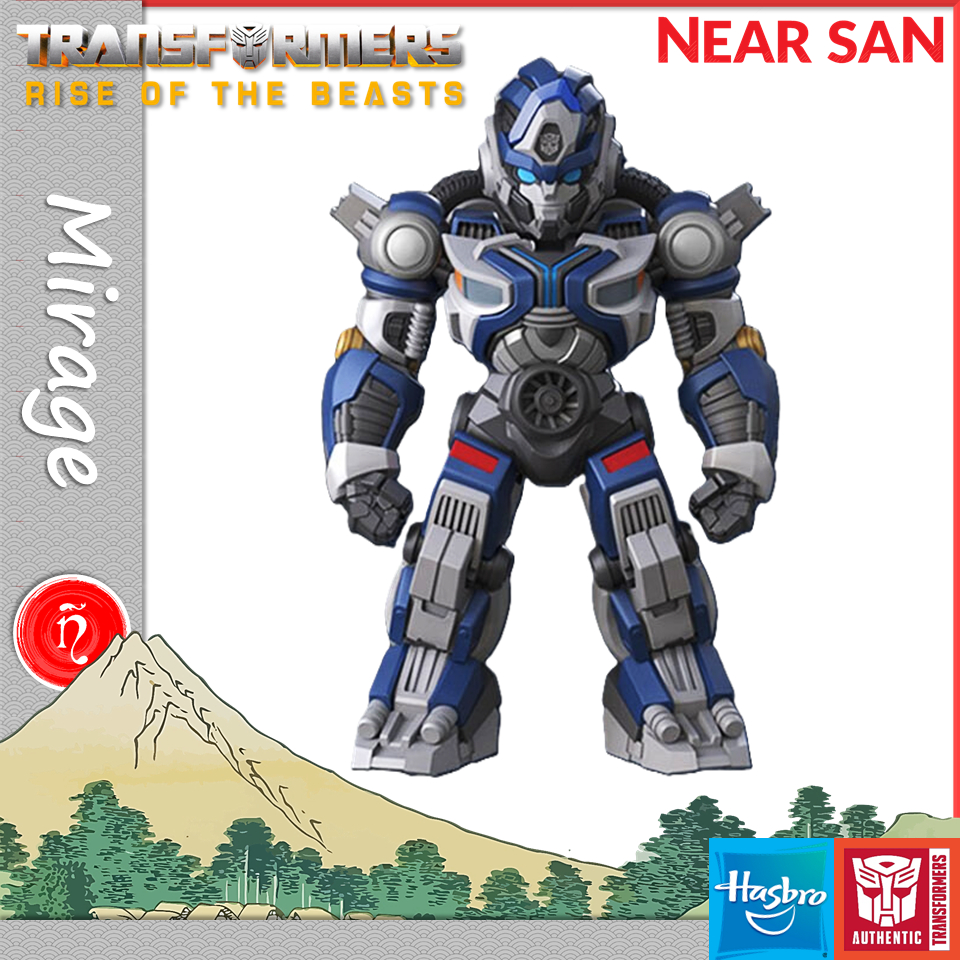 Mirage transformers dynamic joint robot model hasbro toytour sd rise of ...