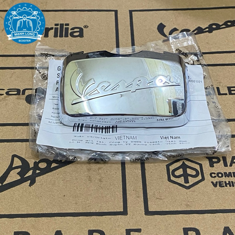 Rear port cover, Vespa LX, LT, GT, S book cover (genuine) | Shopee ...