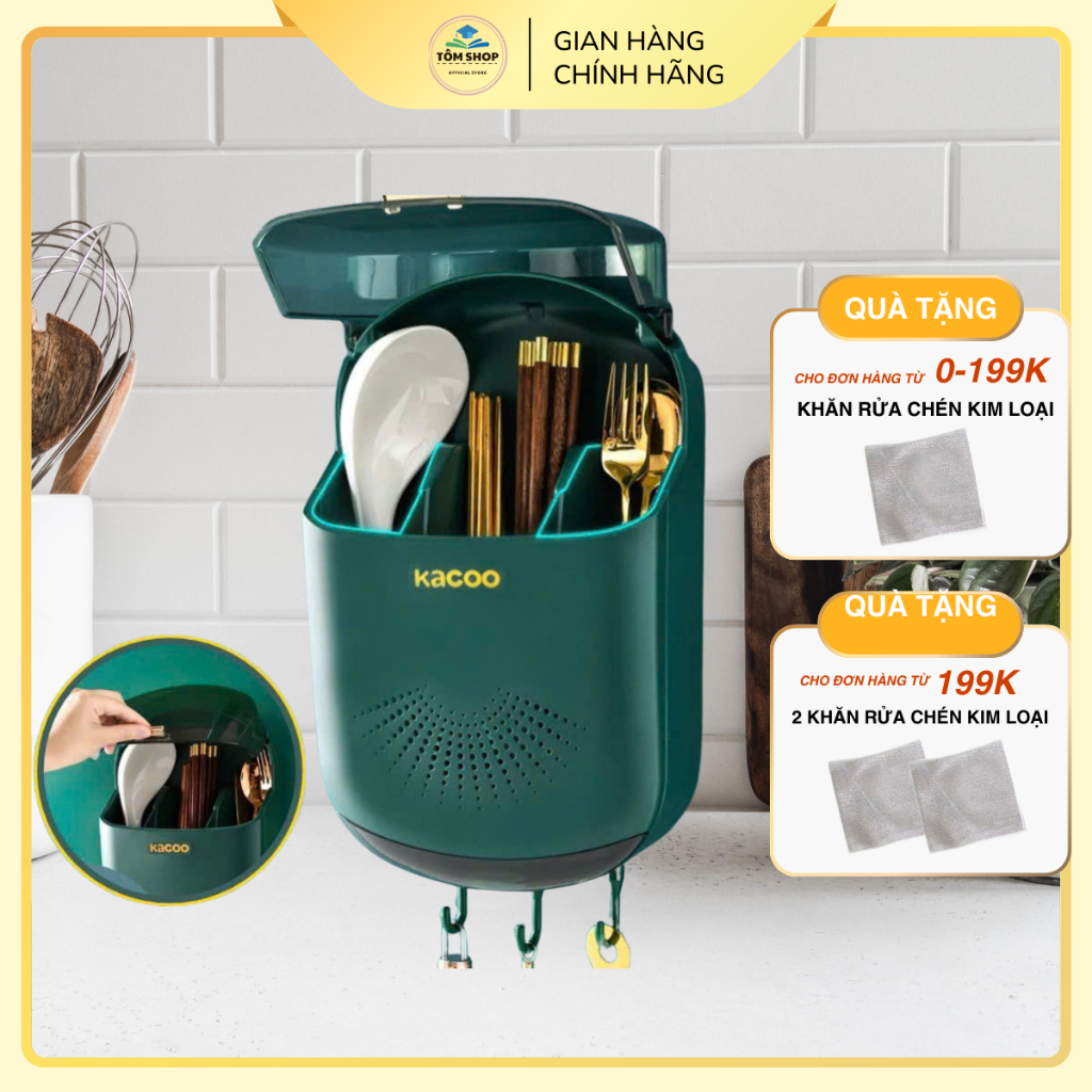 Kacoo chopsticks and spoon holder, chopsticks holder, wall mounted ...