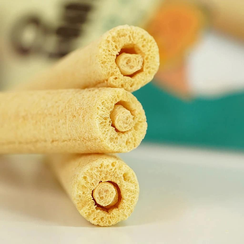 Package of 220g brown rice tube cake, nutritious cereal, crispy cake ...