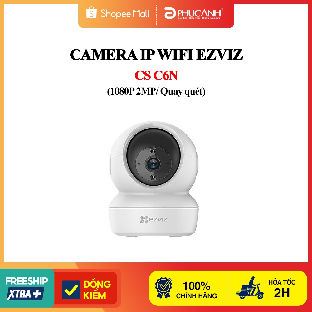 Ezviz CS-C6N Wifi IP Surveillance Camera - 2MP | Shopee Philippines