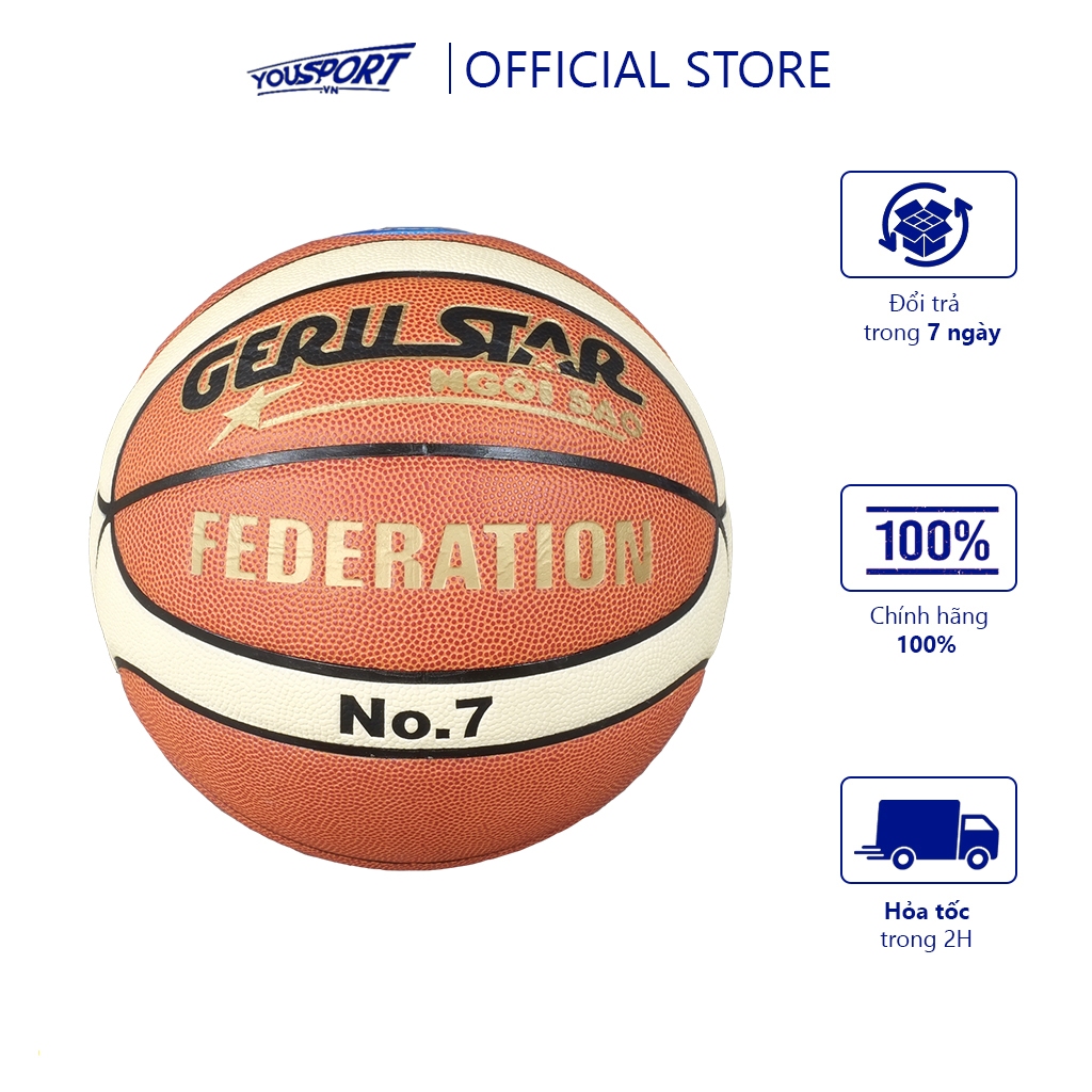Geru STAR Federation Basketball - Official competition ball of Vietnam ...