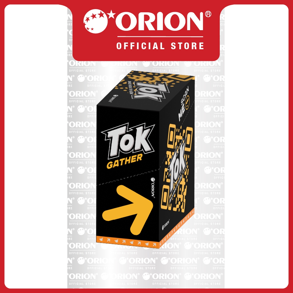 Box of 10 packs of Tok Orion Baked Potato Cakes with Cheese flavor 365g ...