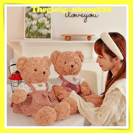 Lovely Teddy Head Couple Teddy Bear Stuffed Animal Teddy Bear for Boys ...