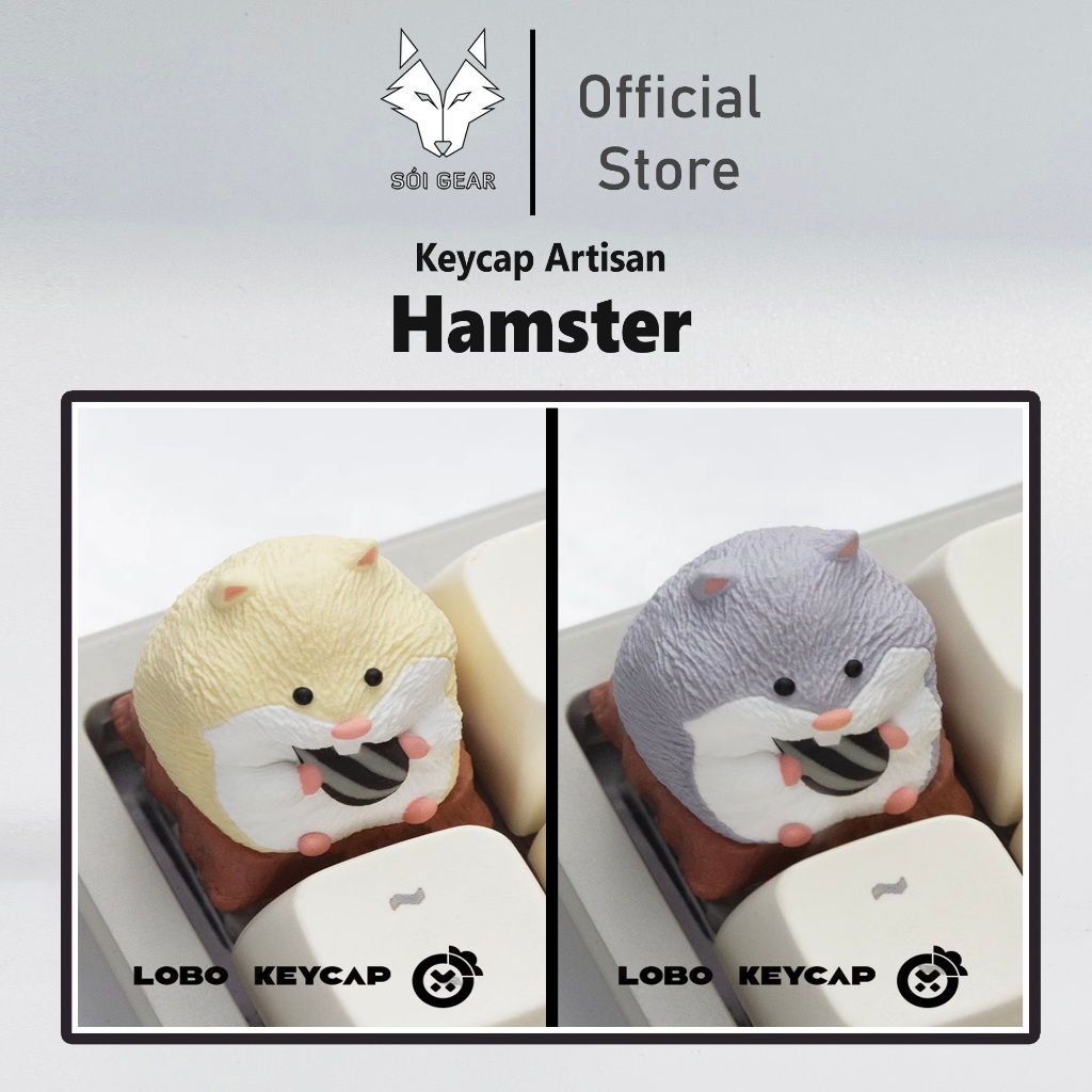 [HN - HCM EXPRESS] Artisan Hamster Keycap | Keycap Custom Mechanical ...