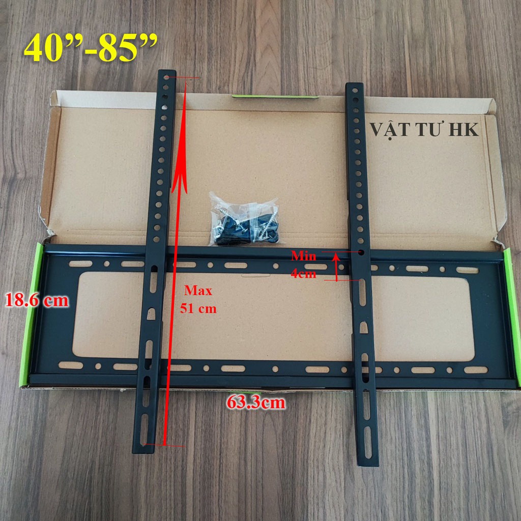 Wall-mounted TV shelf frame - Multi-function TV mount 42 43 48 49 50 55 ...