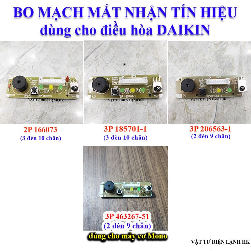 DAIKIN 2P air conditioner receiver circuit board166073 3P185701-1 ...