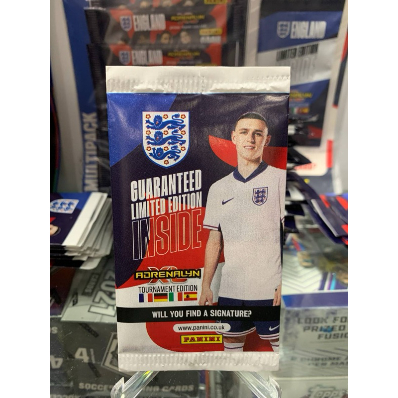 Limited Edition Panini Adrenalyn England 2024 Football Card Pack ...
