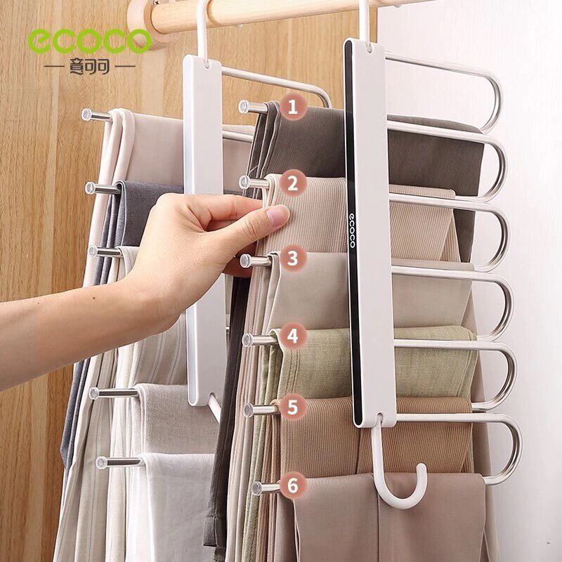 Ecoco E2020 High Quality Clothes Hanger, Smart Folding Clothes Hanger ...