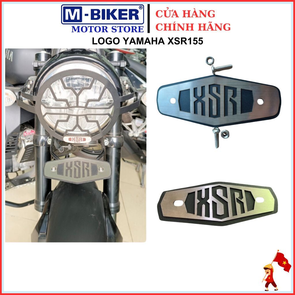 Xsr vehicle nameplate XSR logo XSR vehicle sticker for Yamaha XSR155 ...