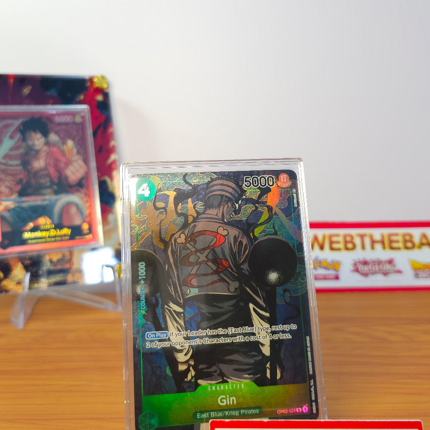 Genuine One Piece TCG Gin Alternate Art OP03-024 - Pillars of Strength | Shopee Philippines