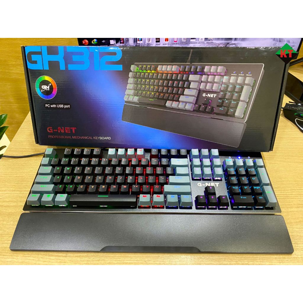 Gnet GK312 Optical Switch Mechanical Keyboard | Shopee Philippines