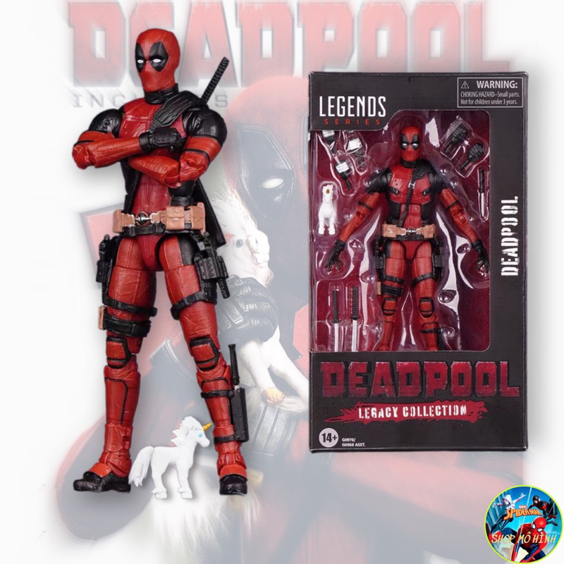 Deadpool Marvel Legends Deadpool 2 Jointed Figure 6 inch | Shopee ...