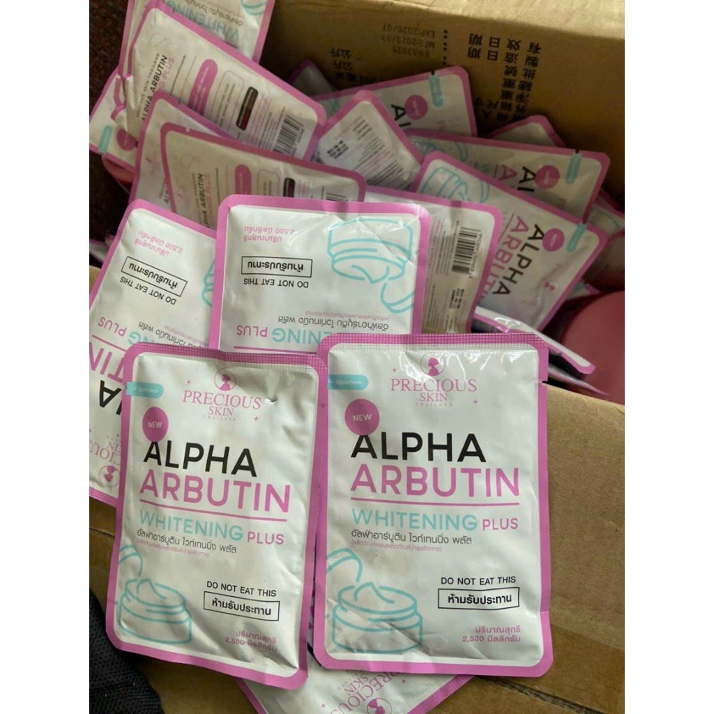 1 [WHITE CASE] Blister of 10 Alpha Arbutin Whitening Plus Precious Skin ...