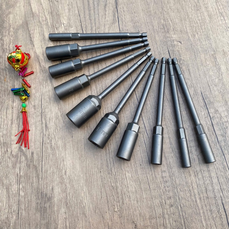 Hexagonal shank screwdriver head 6mm to 19mm 150mm long (NOTE PRICE IS ...