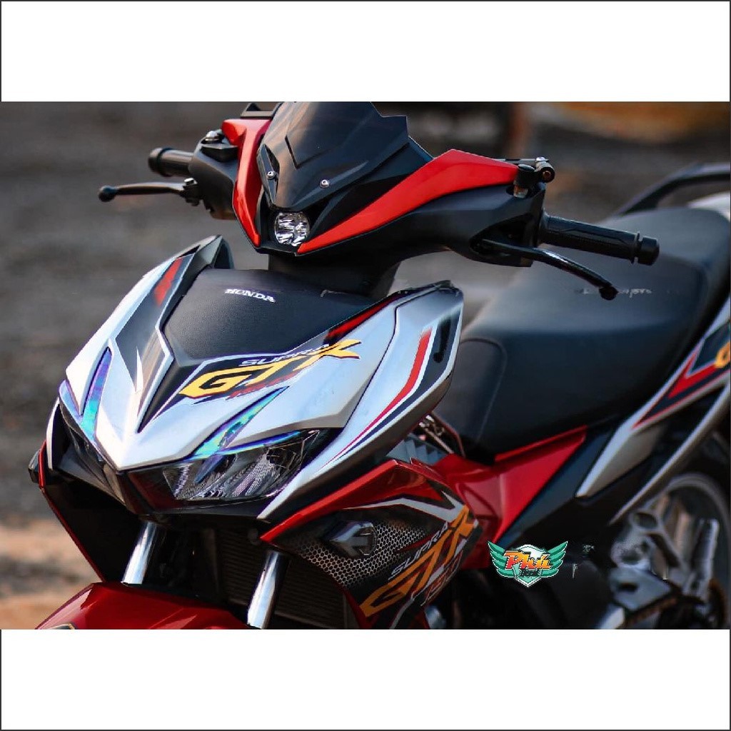Winner X GTR red and black honeycomb removable stamp (J) | Shopee ...