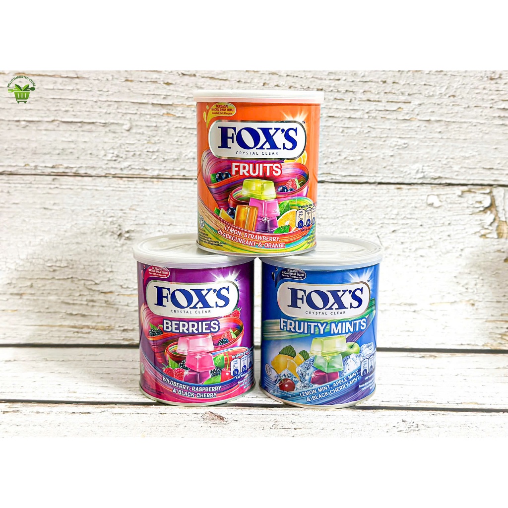Fox Fruit Candy box 180g (3 types) | Shopee Philippines
