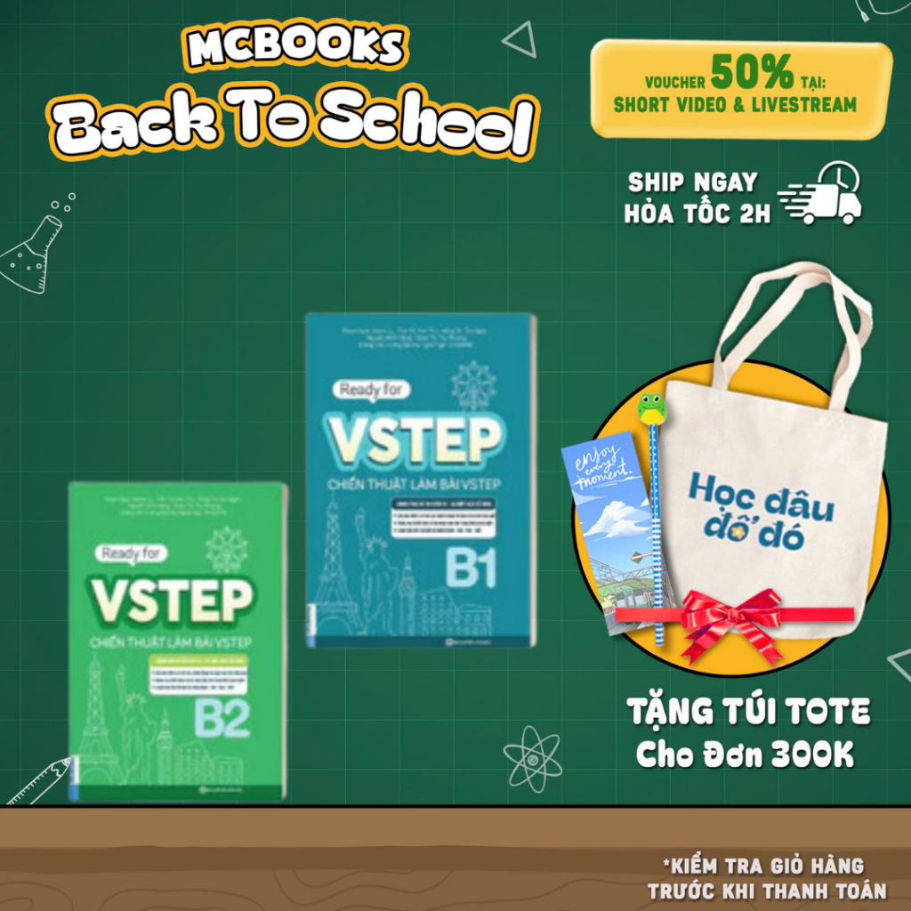 Book - combo Ready for VSTEP Strategies for taking VSTEP B1,B2 tests ...