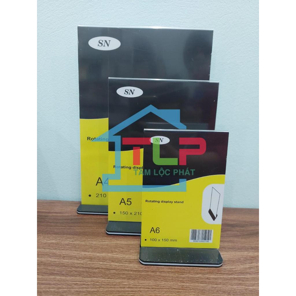 Mica menu of all sizes A4, A5, A6 SN transparent (black base) - mica ...