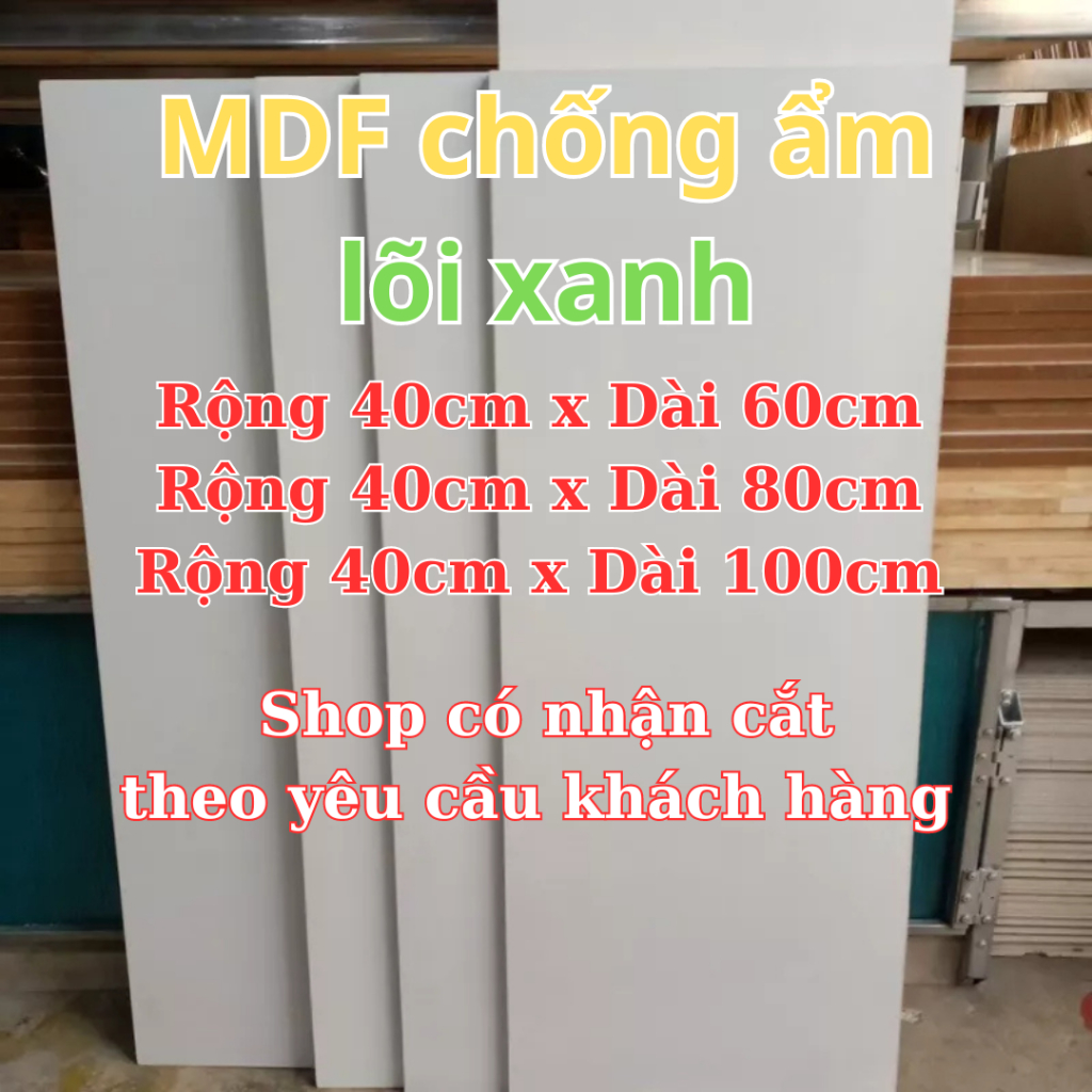 Mdf board 12MM THICK (Width 40cm x Length 60cm_80cm_100cm) moisture ...