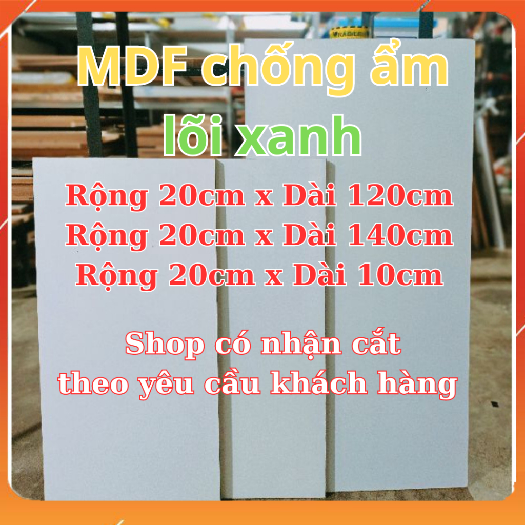 Mdf board 12MM THICK (Width 20cm x length 100cm_120cm_140cm) Moisture ...