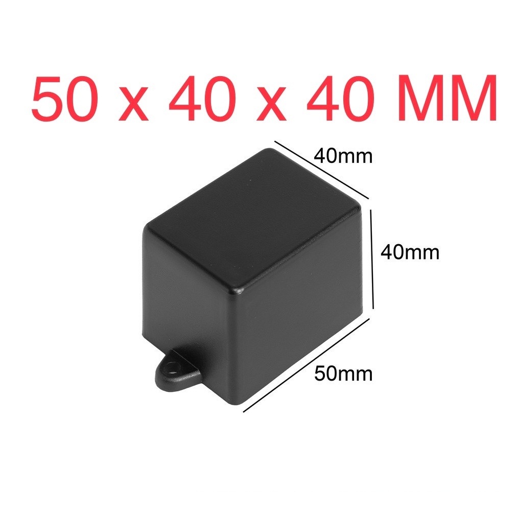 Box 50x40x40mm. Plastic box for electronic circuits 50x40x40mm | Shopee ...