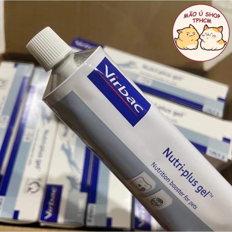 Virbac NUTRI PLUS GEL - NUTRITIONAL GEL FOR DOGS AND CATS | Shopee ...