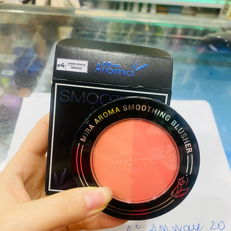 Aroma blush, two-tone Peach and Orange blush number 4 Shine Peach and ...