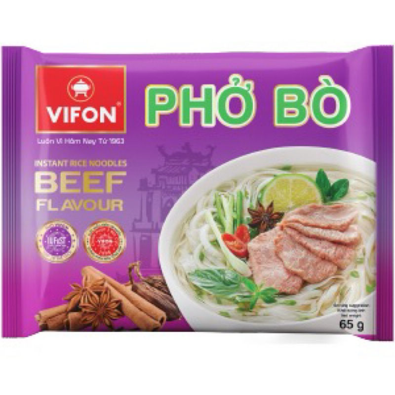 Vifon Beef Pho 1 Pack 65g - VF23 | Shopee Philippines