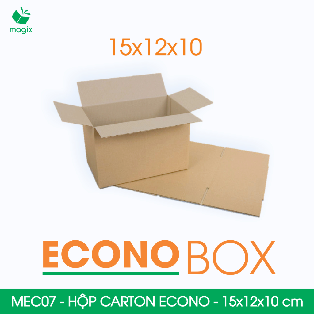 Mec07 - 15x12x10 cm - 20 super economical packing carton boxes ...