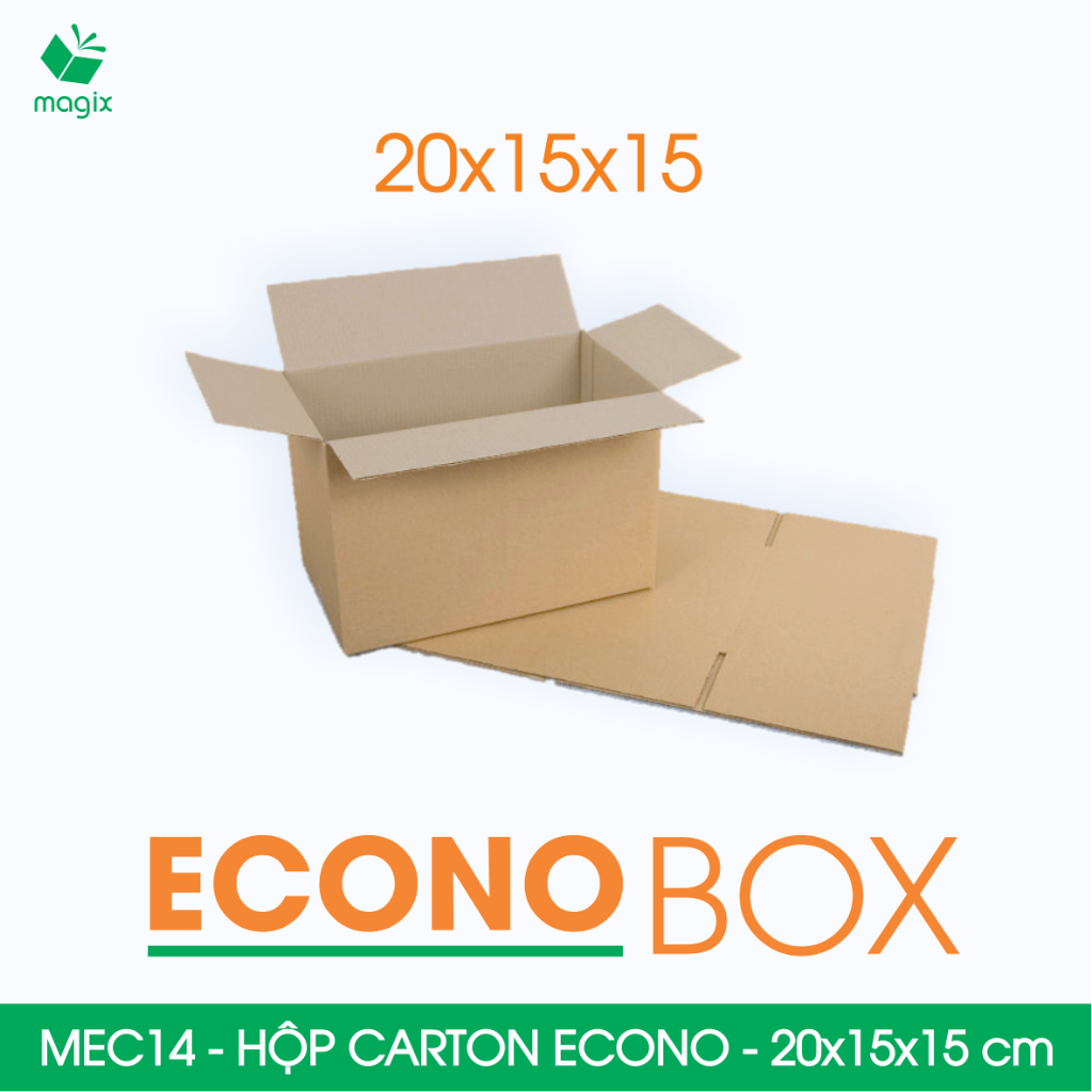 MEC14 - 20x15x15 cm - Combo of 60 super economical packing carton boxes ...