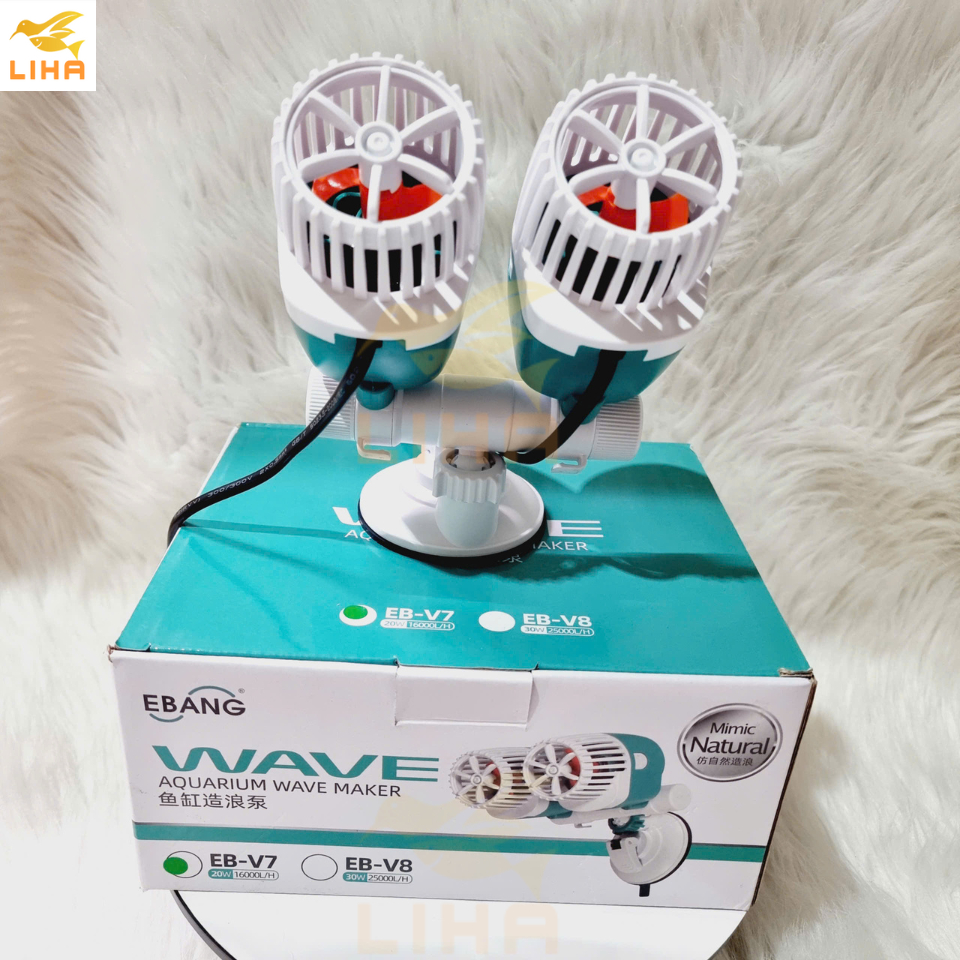 Super Beautiful EBANG/FISH POWER Aquarium Stream Blower 1 Faucet, 2 ...