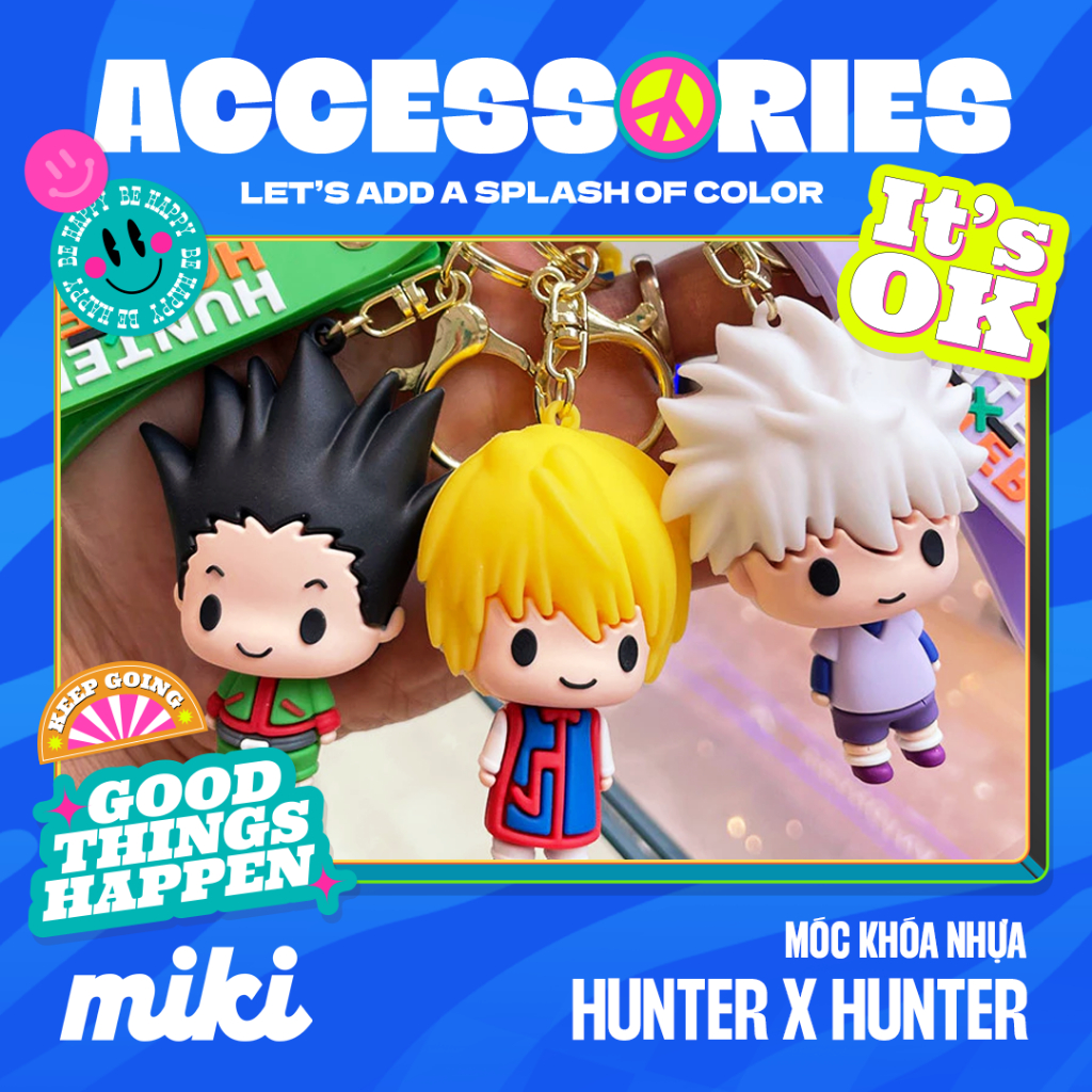 Hunter x Hunter Plastic Keychain - Miki Department Store | Shopee Philippines
