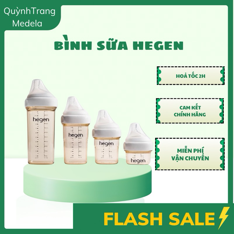 Genuine Hegen milk bottles 60ml/150ml/240ml/330ml | Shopee Philippines