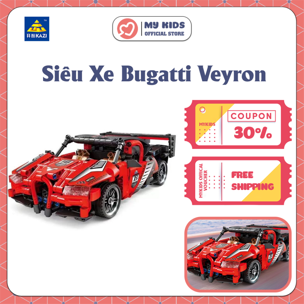Bugatti Veyron Supercar Assembly Toy – KAZI KY1044 | Shopee Philippines